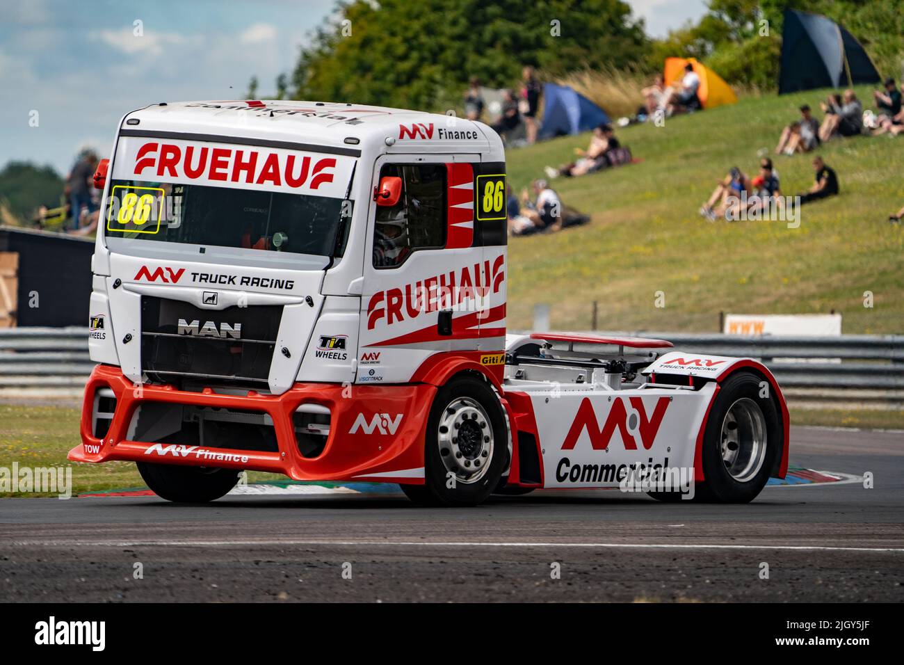 British Truck Racing Championship Thruxton July 2022 Stock Photo - Alamy