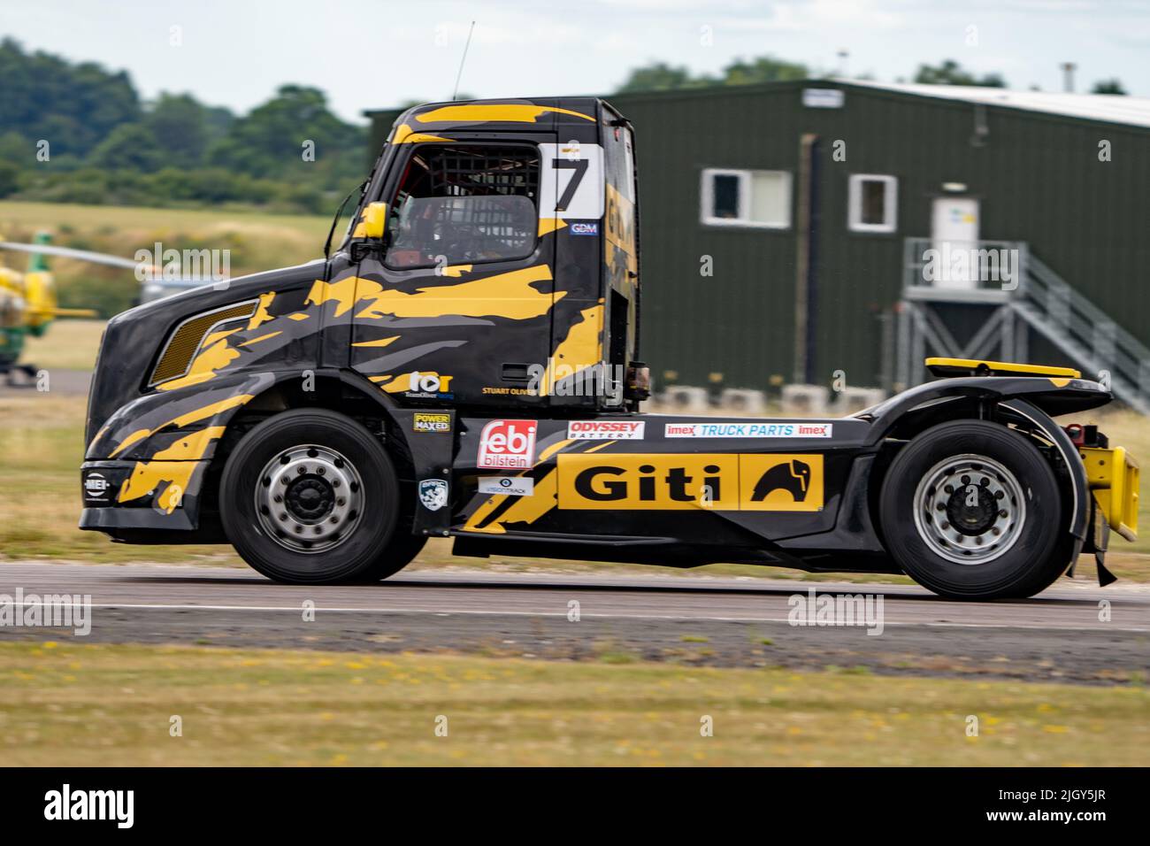 British Truck Racing Championship Thruxton July 2022 Stock Photo - Alamy