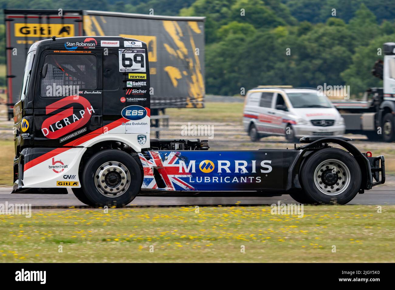 British Truck Racing Championship Thruxton July 2022 Stock Photo - Alamy