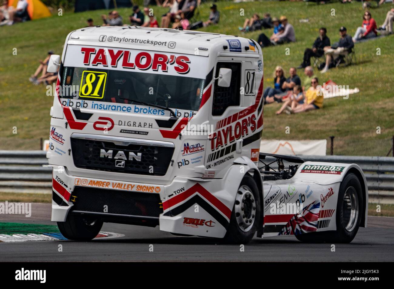 British Truck Racing Championship Thruxton July 2022 Stock Photo - Alamy