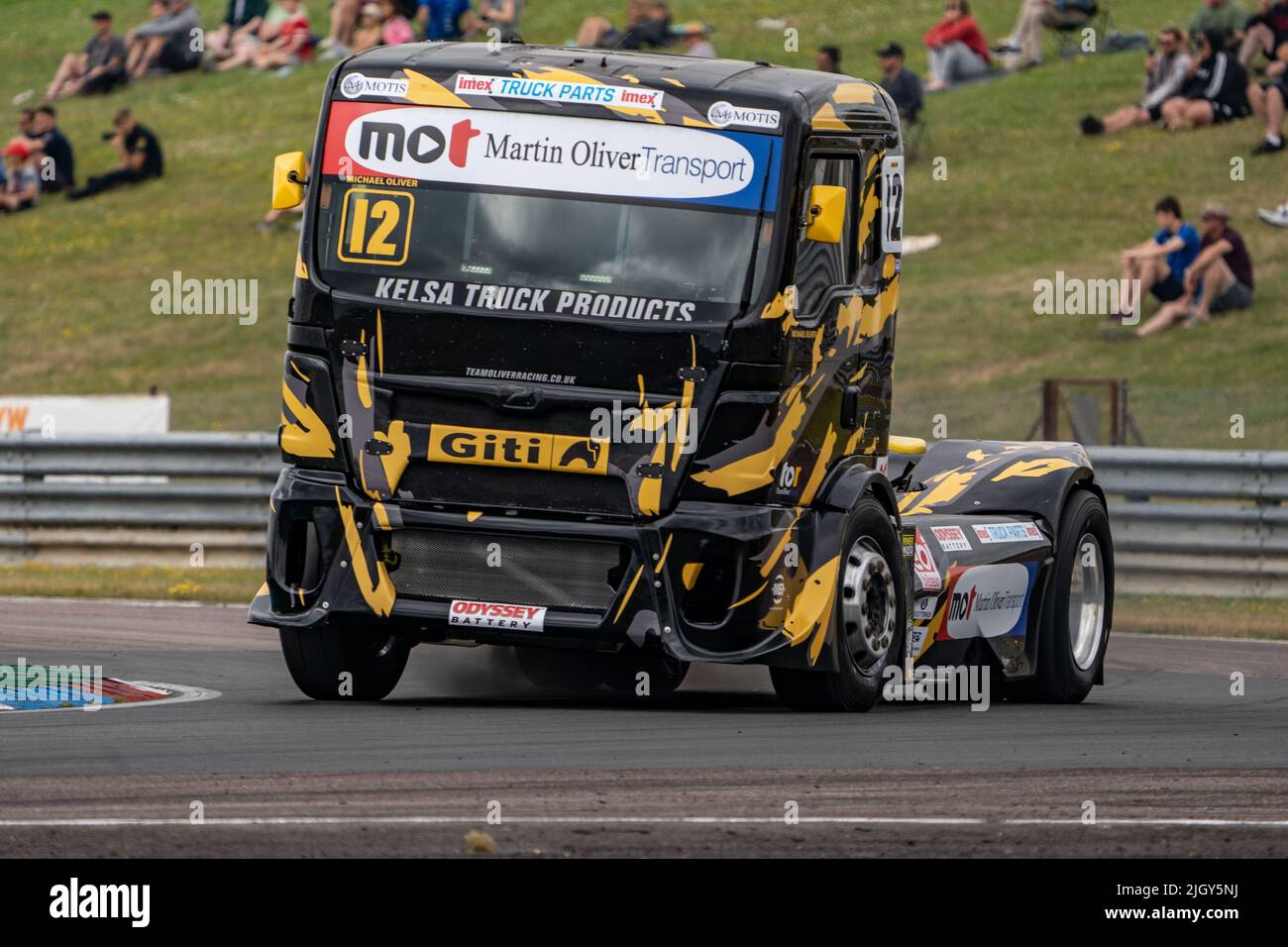 British Truck Racing Championship Thruxton July 2022 Stock Photo - Alamy