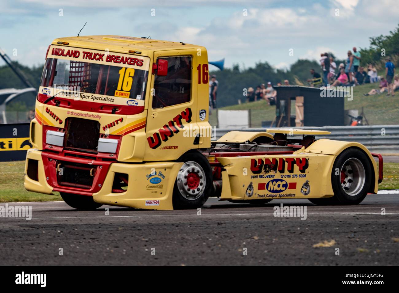 British Truck Racing Championship Thruxton July 2022 Stock Photo - Alamy