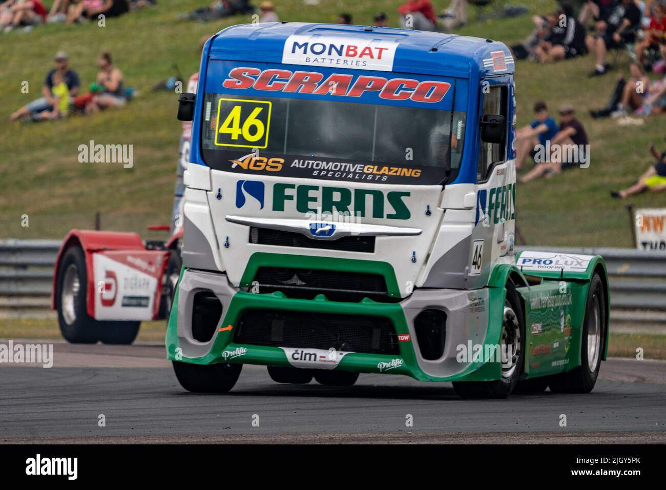 British Truck Racing Championship Thruxton July 2022 Stock Photo - Alamy