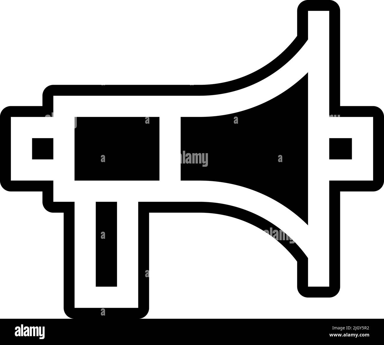 Real estate megaphone icon Stock Vector Image & Art - Alamy