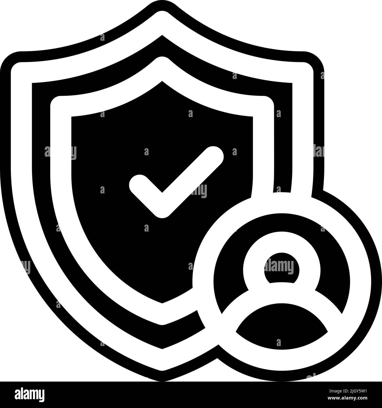 Personal data protection line Black and White Stock Photos & Images - Alamy