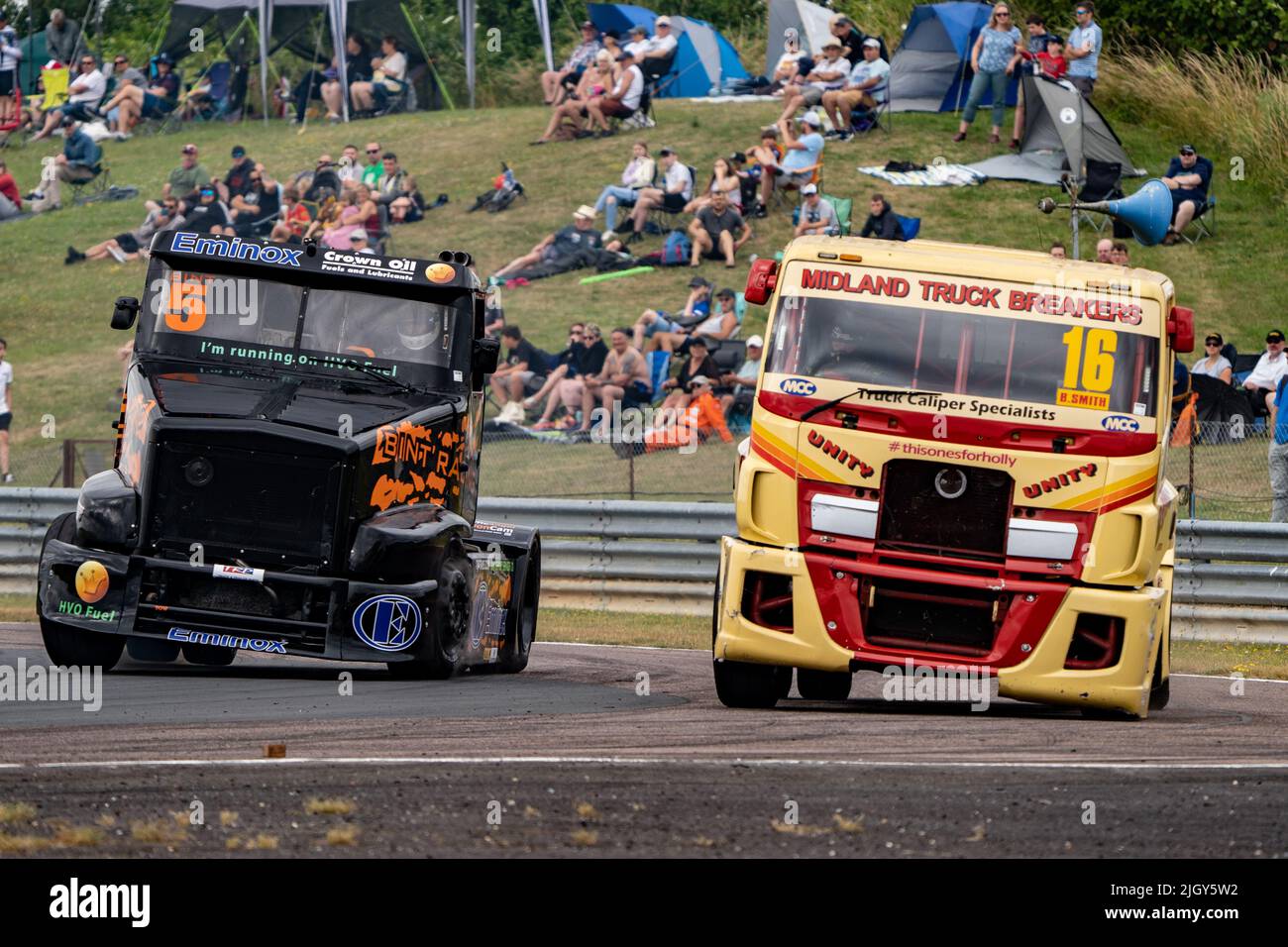 British Truck Racing Championship Thruxton July 2022 Stock Photo - Alamy