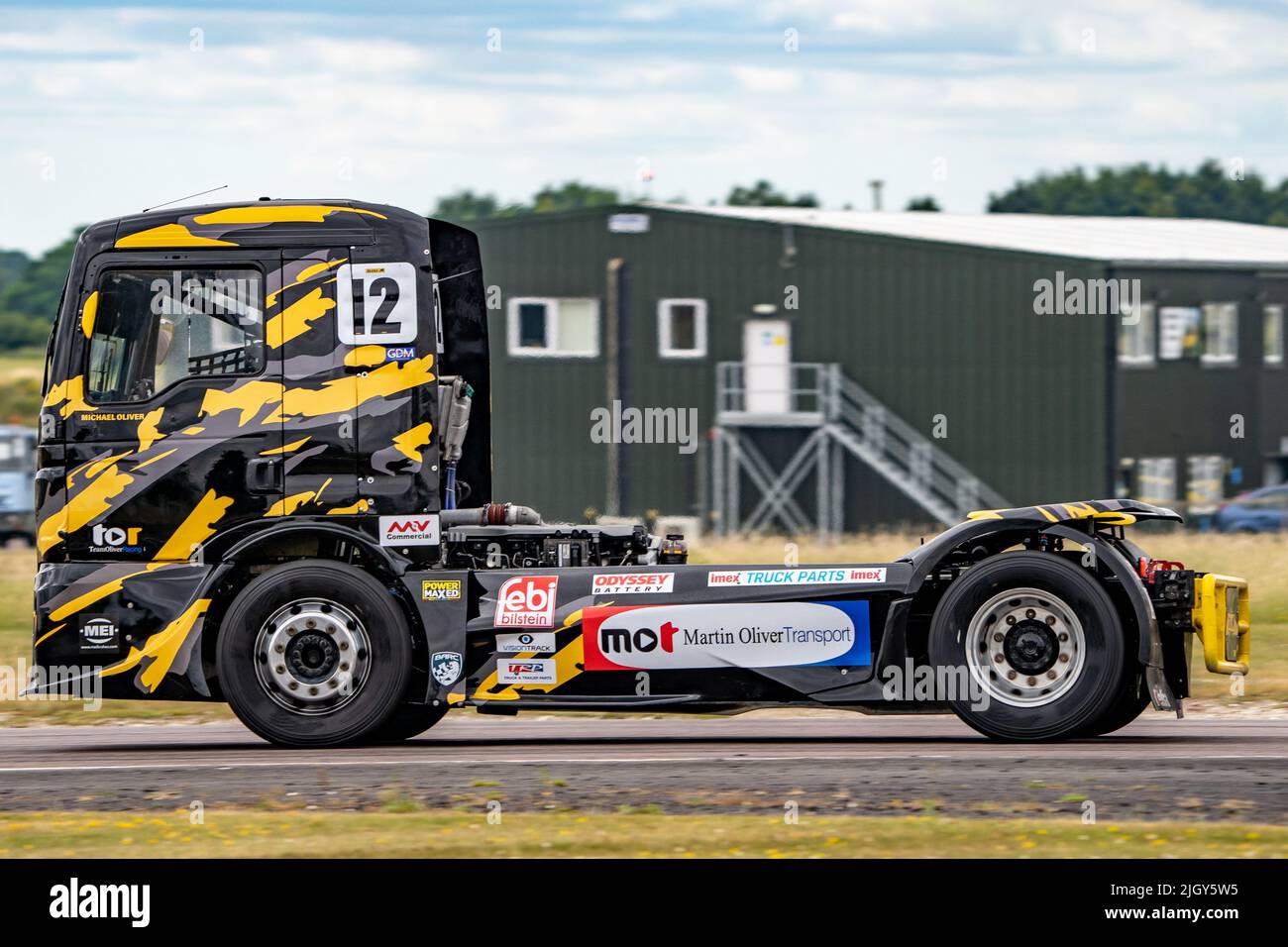 British Truck Racing Championship Thruxton July 2022 Stock Photo - Alamy