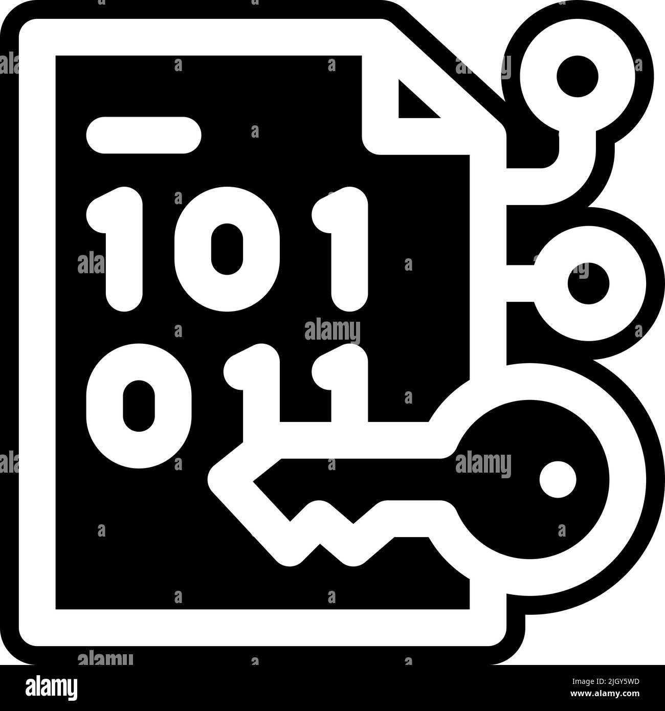 Data encryption Black and White Stock Photos & Images - Alamy