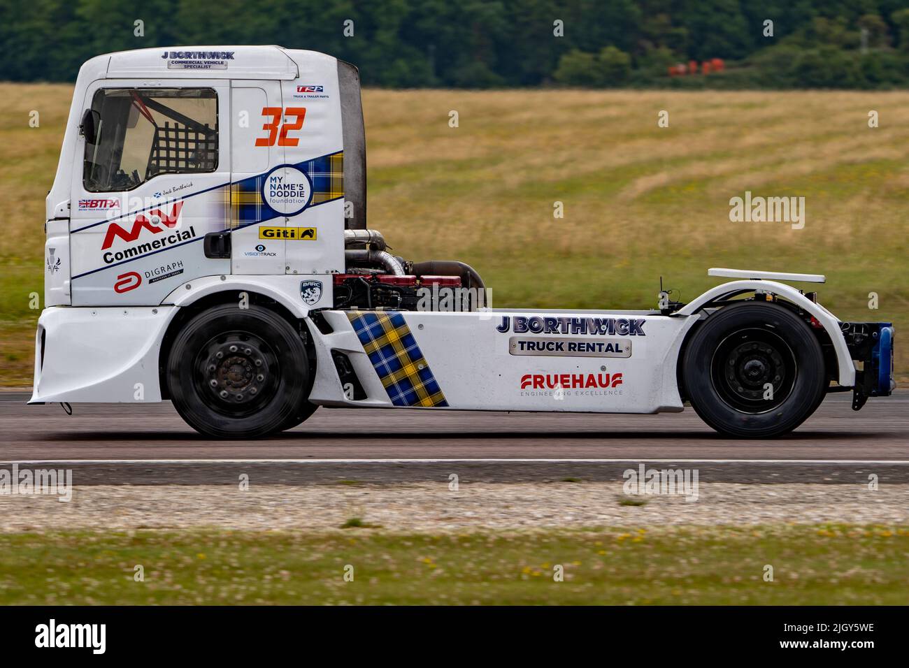 British Truck Racing Championship Thruxton July 2022 Stock Photo - Alamy