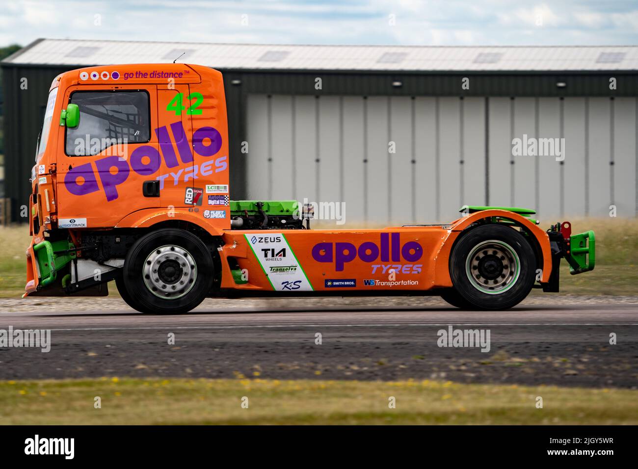 British Truck Racing Championship Thruxton July 2022 Stock Photo - Alamy