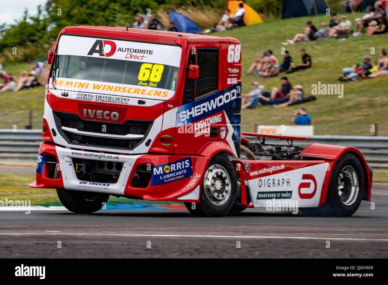 British Truck Racing Championship Thruxton July 2022 Stock Photo - Alamy