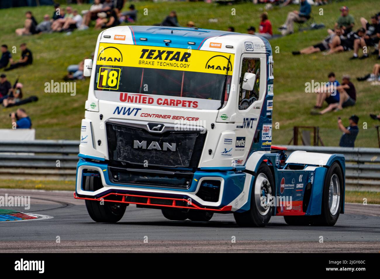 British Truck Racing Championship Thruxton July 2022 Stock Photo - Alamy