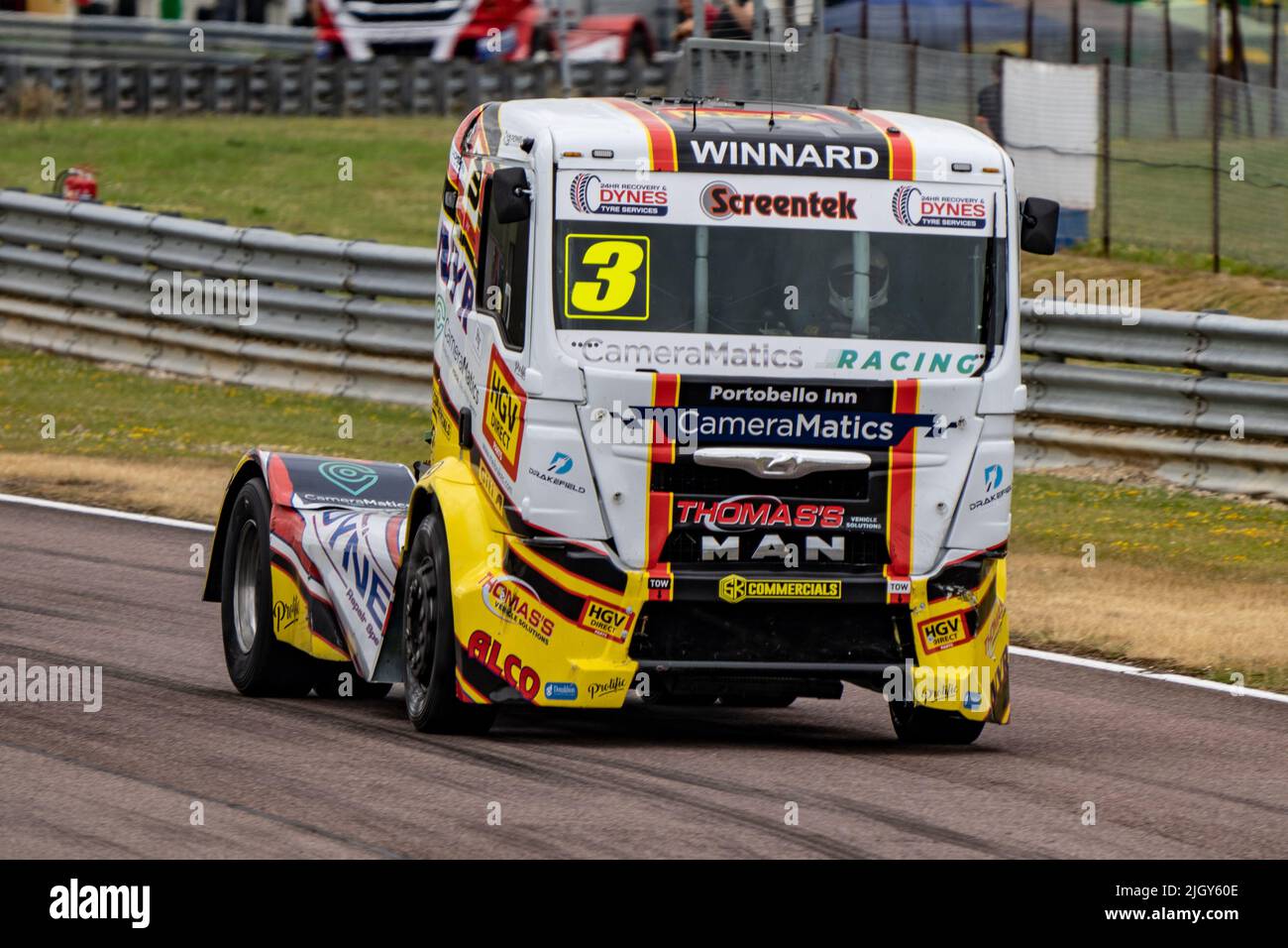 British Truck Racing Championship Thruxton July 2022 Stock Photo - Alamy