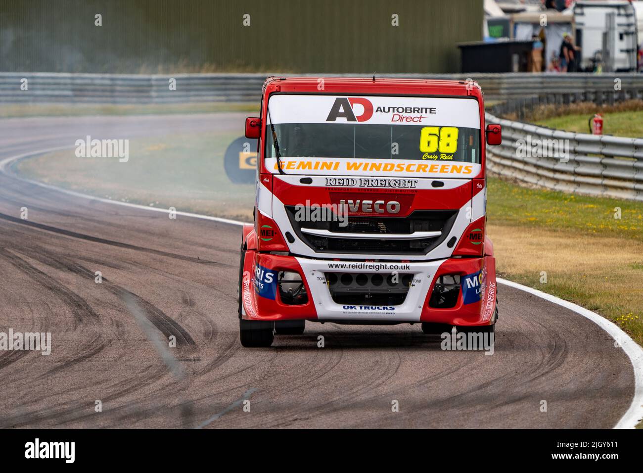 British Truck Racing Championship Thruxton July 2022 Stock Photo - Alamy