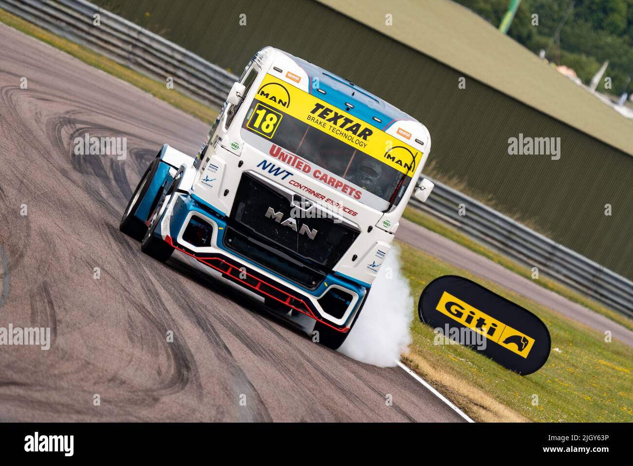 British Truck Racing Championship Thruxton July 2022 Stock Photo - Alamy