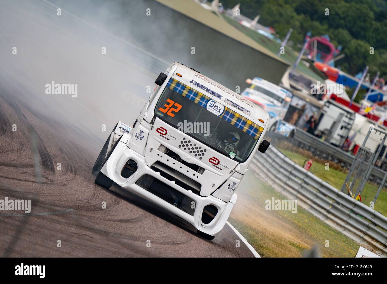 British Truck Racing Championship Thruxton July 2022 Stock Photo - Alamy