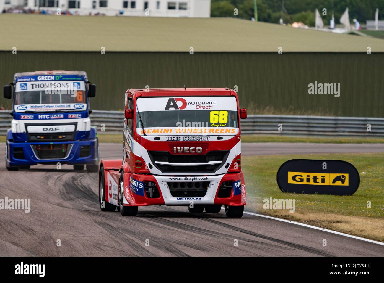 British Truck Racing Championship Thruxton July 2022 Stock Photo - Alamy