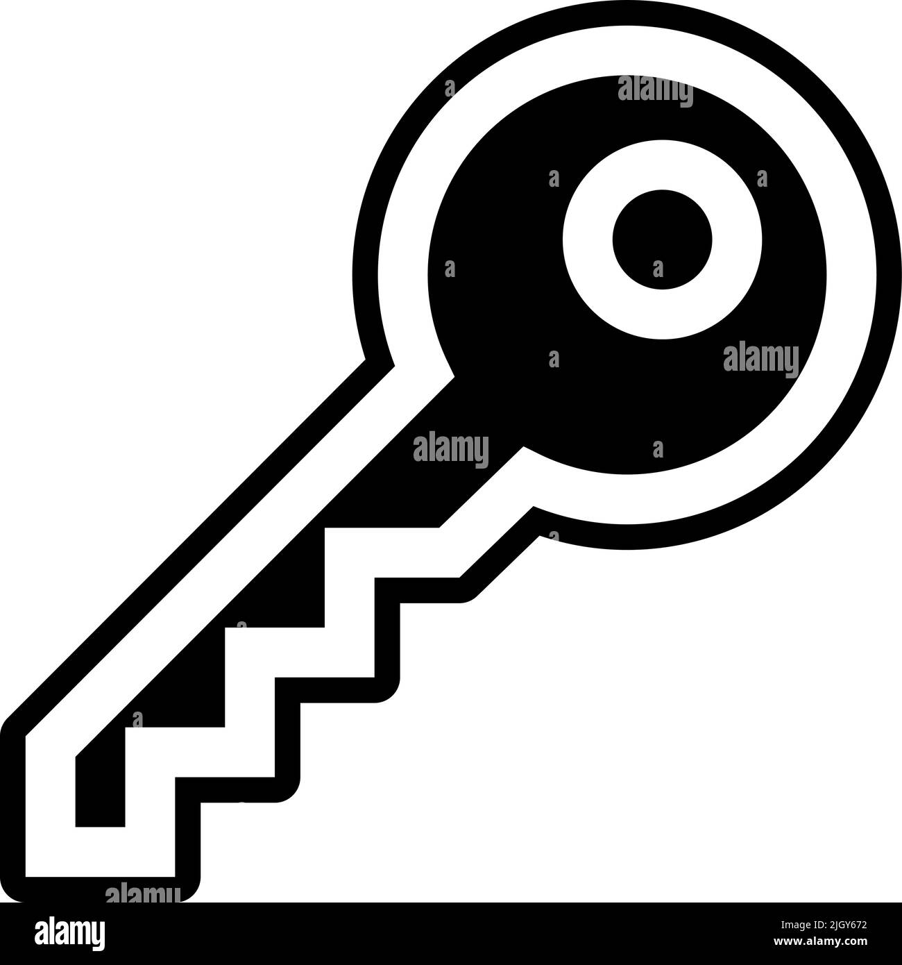 Real estate key icon Stock Vector Image & Art - Alamy