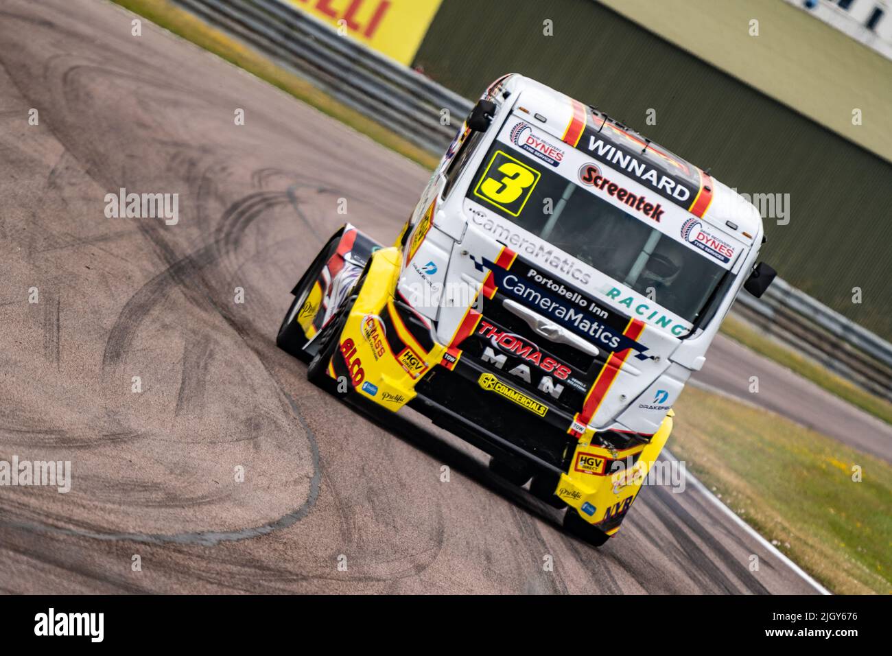 British Truck Racing Championship Thruxton July 2022 Stock Photo - Alamy