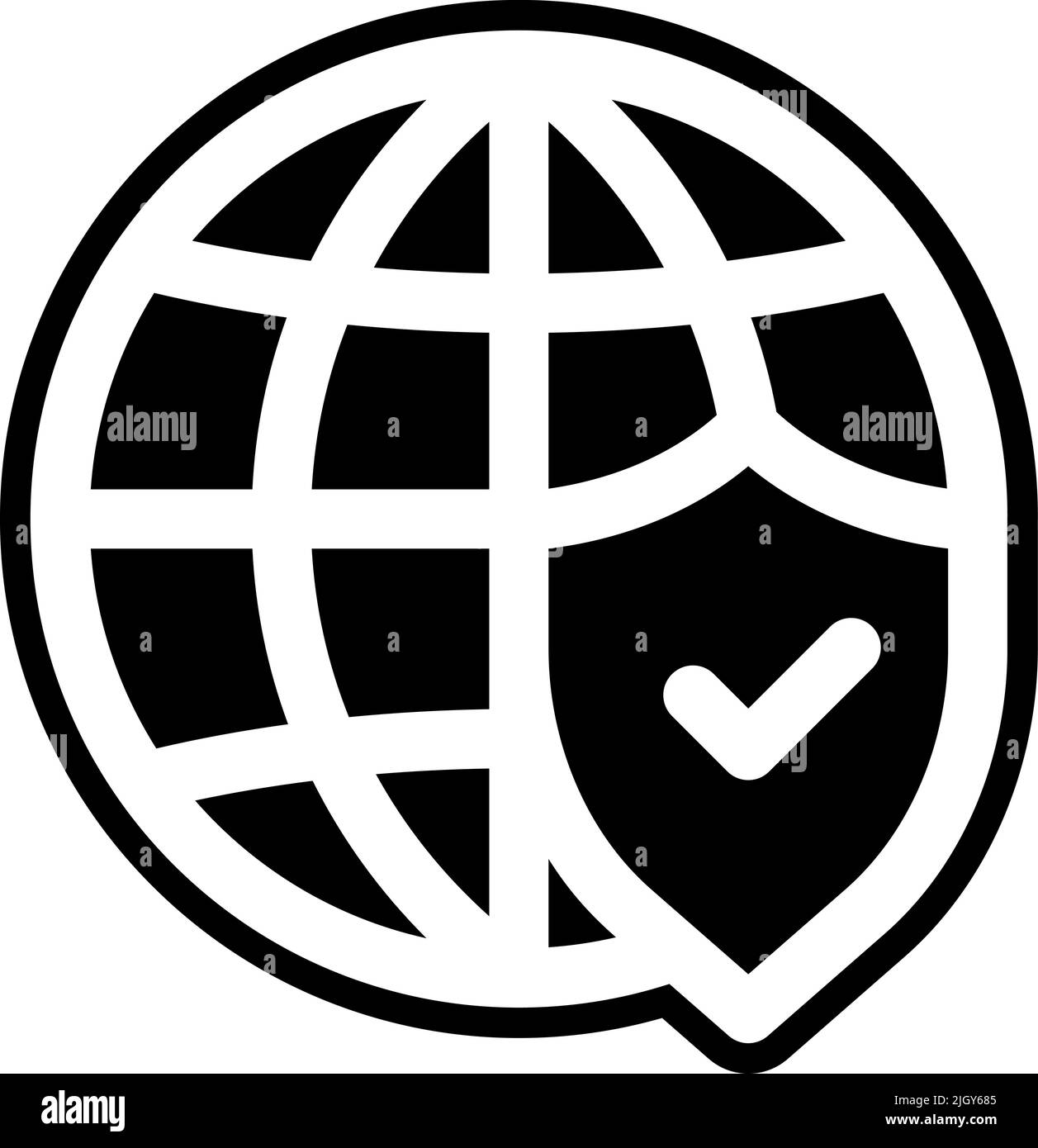 Protection and security internet security icon Stock Vector Image & Art ...