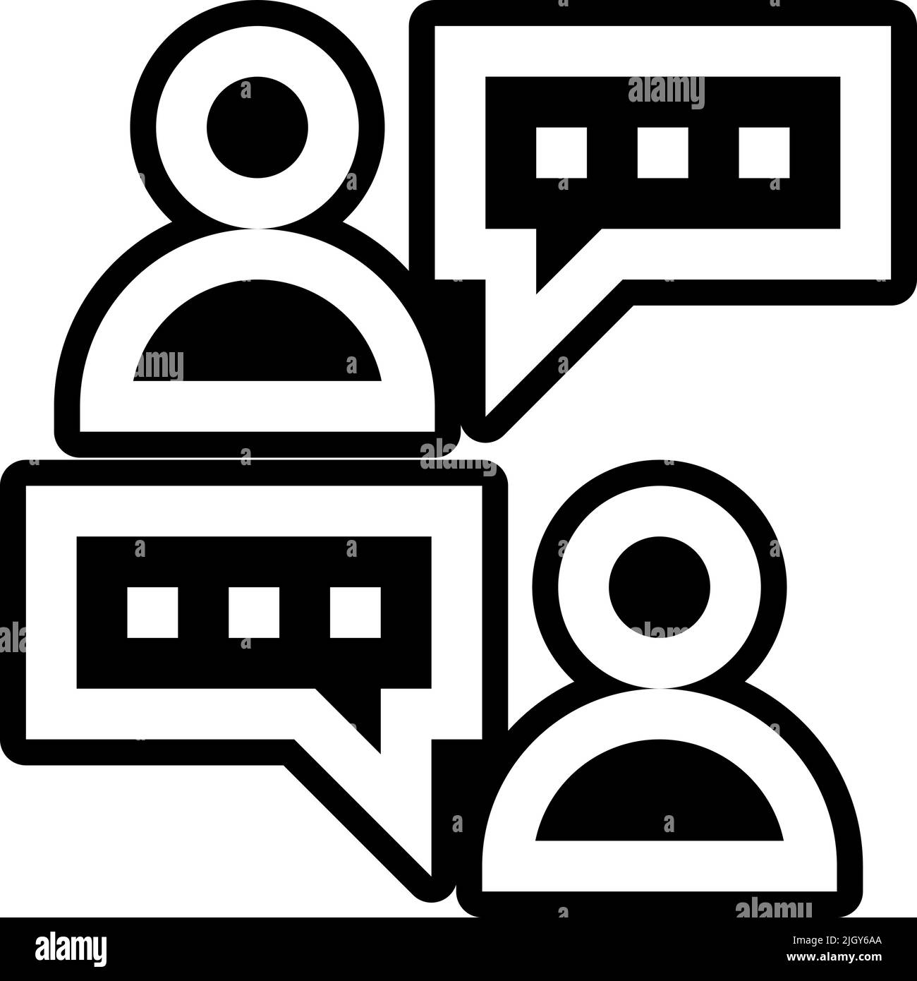 Online game chat icon Stock Vector Image & Art - Alamy