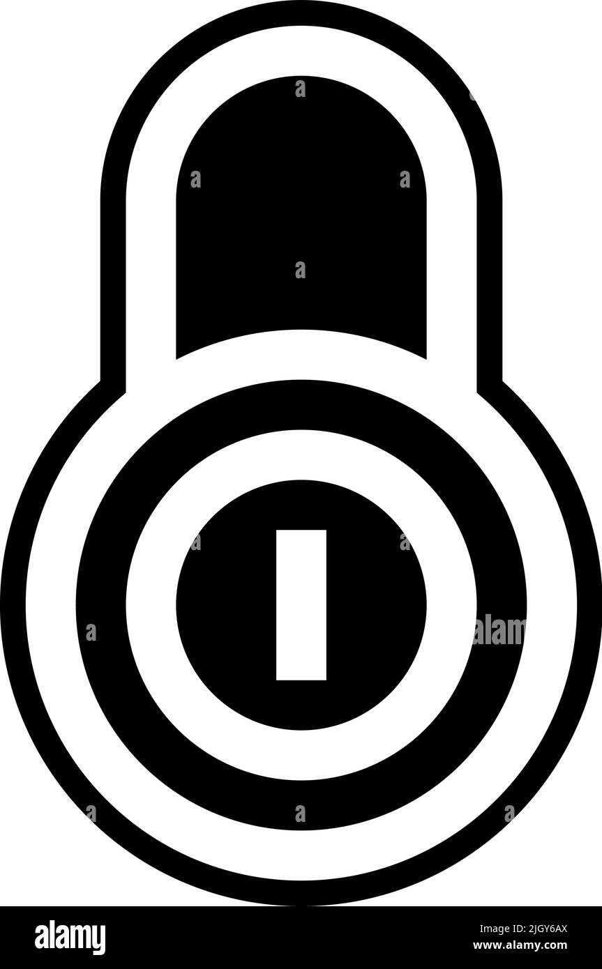 Real estate padlock icon Stock Vector Image & Art - Alamy