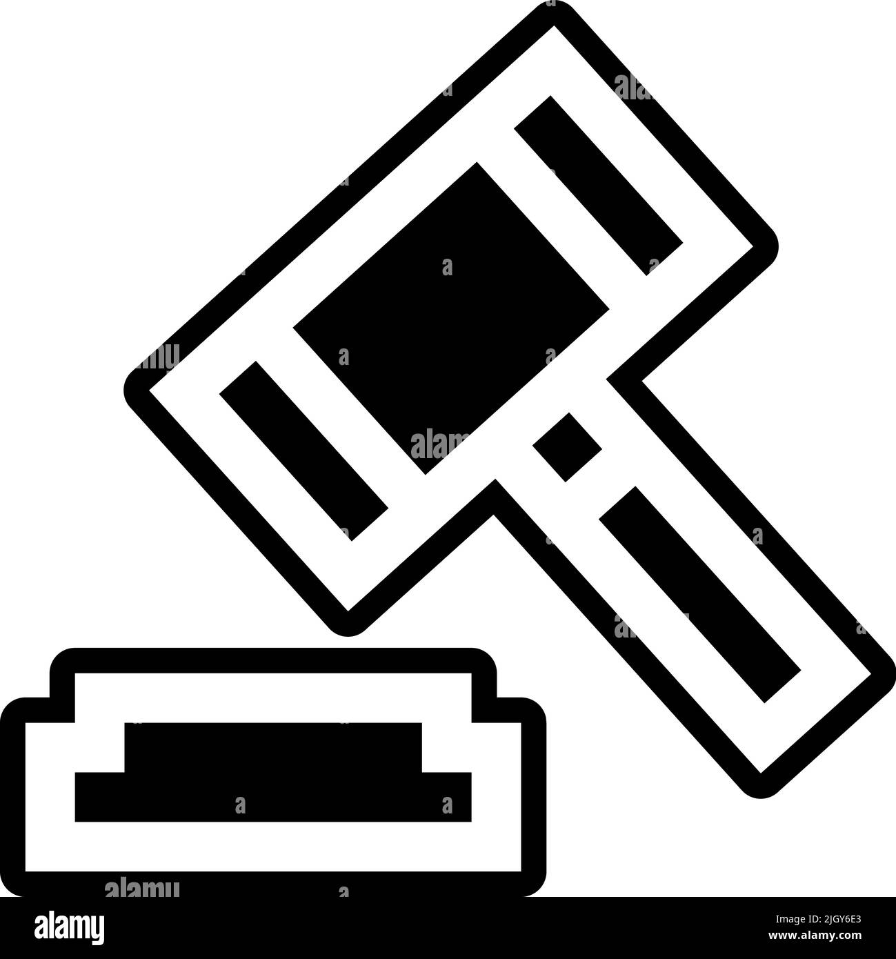 Real estate auction icon Stock Vector Image & Art - Alamy