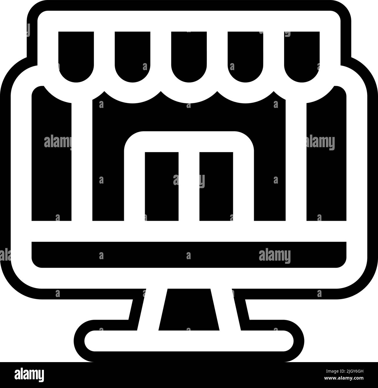 Retail ecommerce icon Stock Vector Image & Art - Alamy