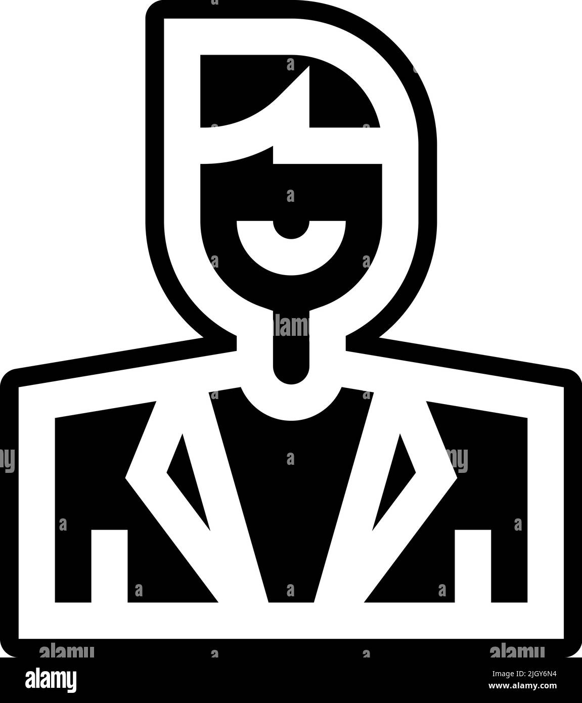 Real estate seller icon Stock Vector Image & Art - Alamy