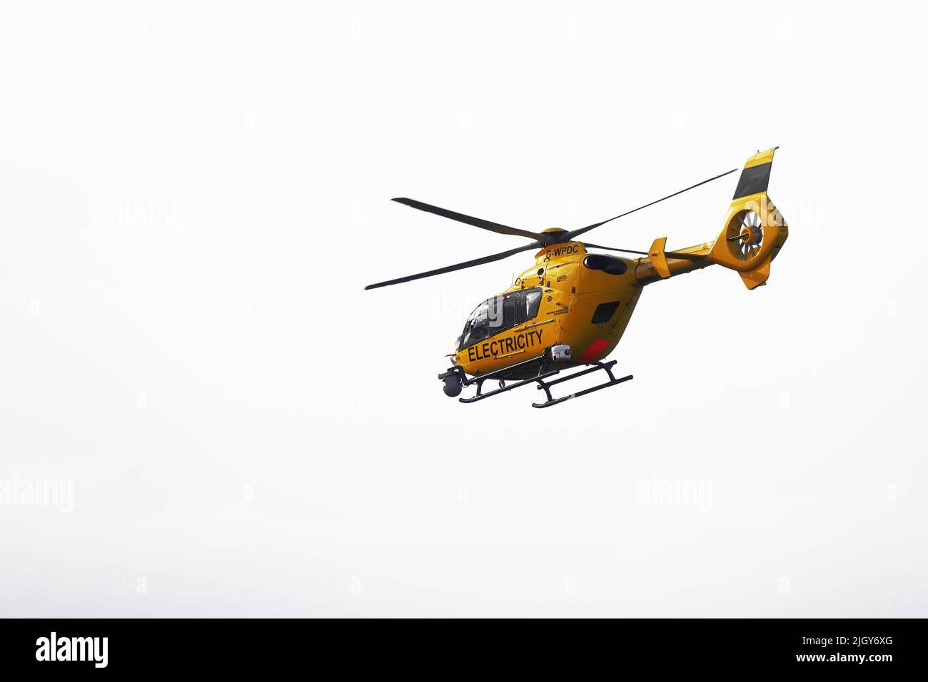 Western Power Distribution helicopter Registration: G-WPDC, making ...