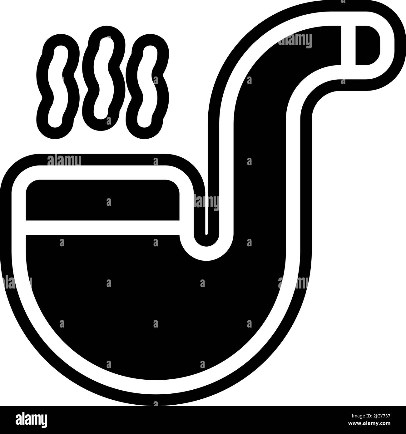 Retro pipe icon Stock Vector Image & Art - Alamy