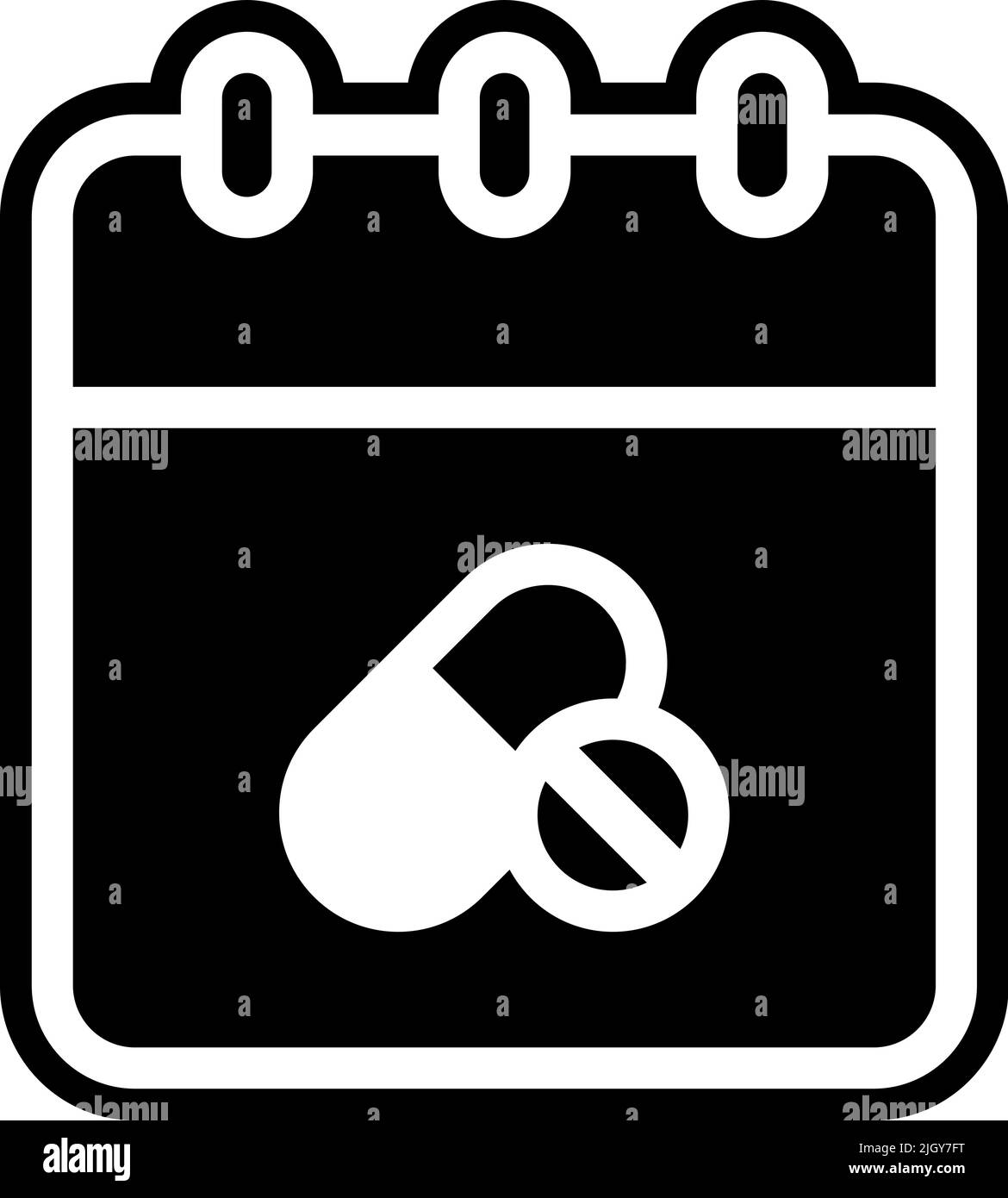 Pharmacy calendar icon Stock Vector Image & Art - Alamy