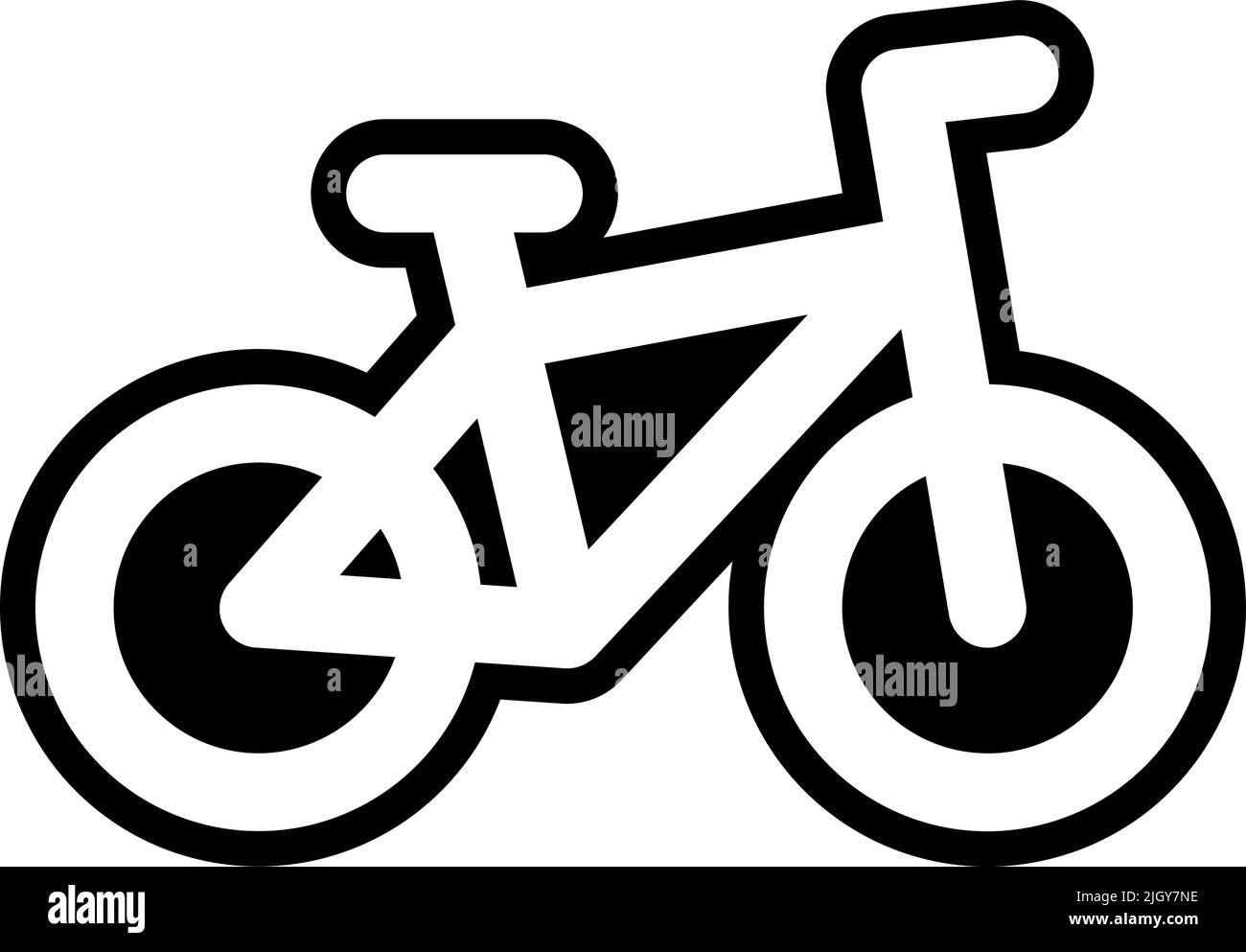 Spring bicycle icon Stock Vector Image & Art - Alamy
