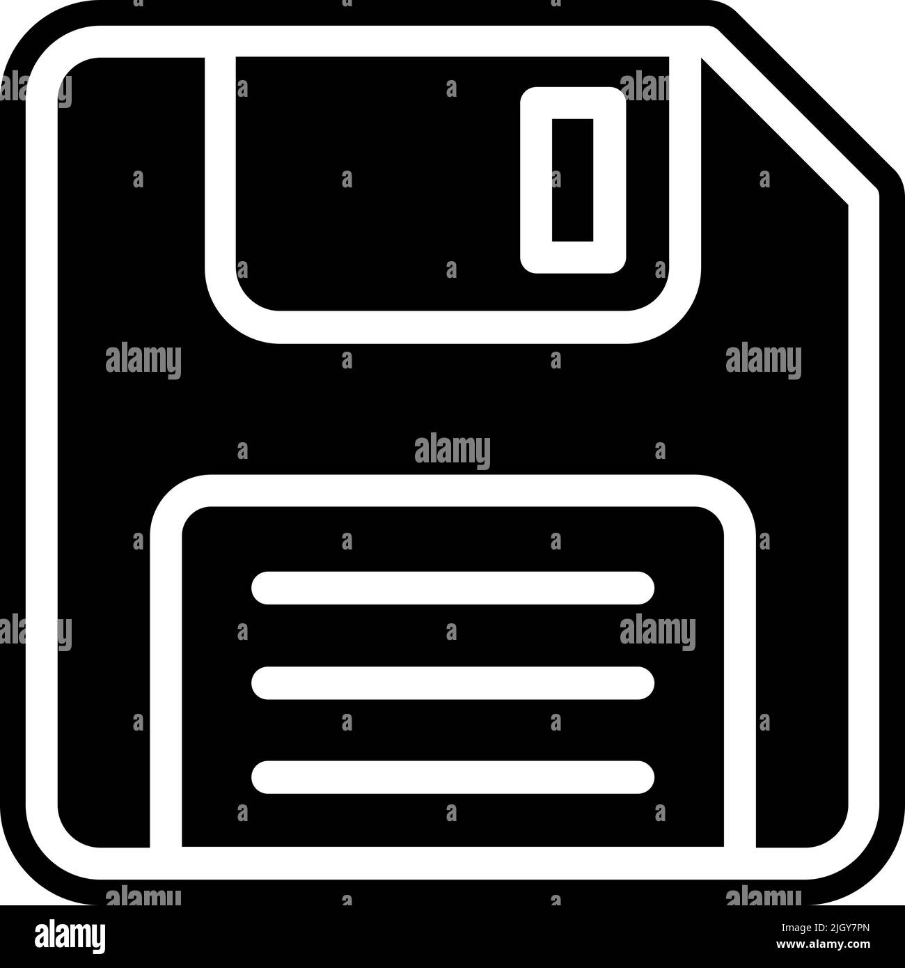 Retro floppy icon Stock Vector Image & Art - Alamy