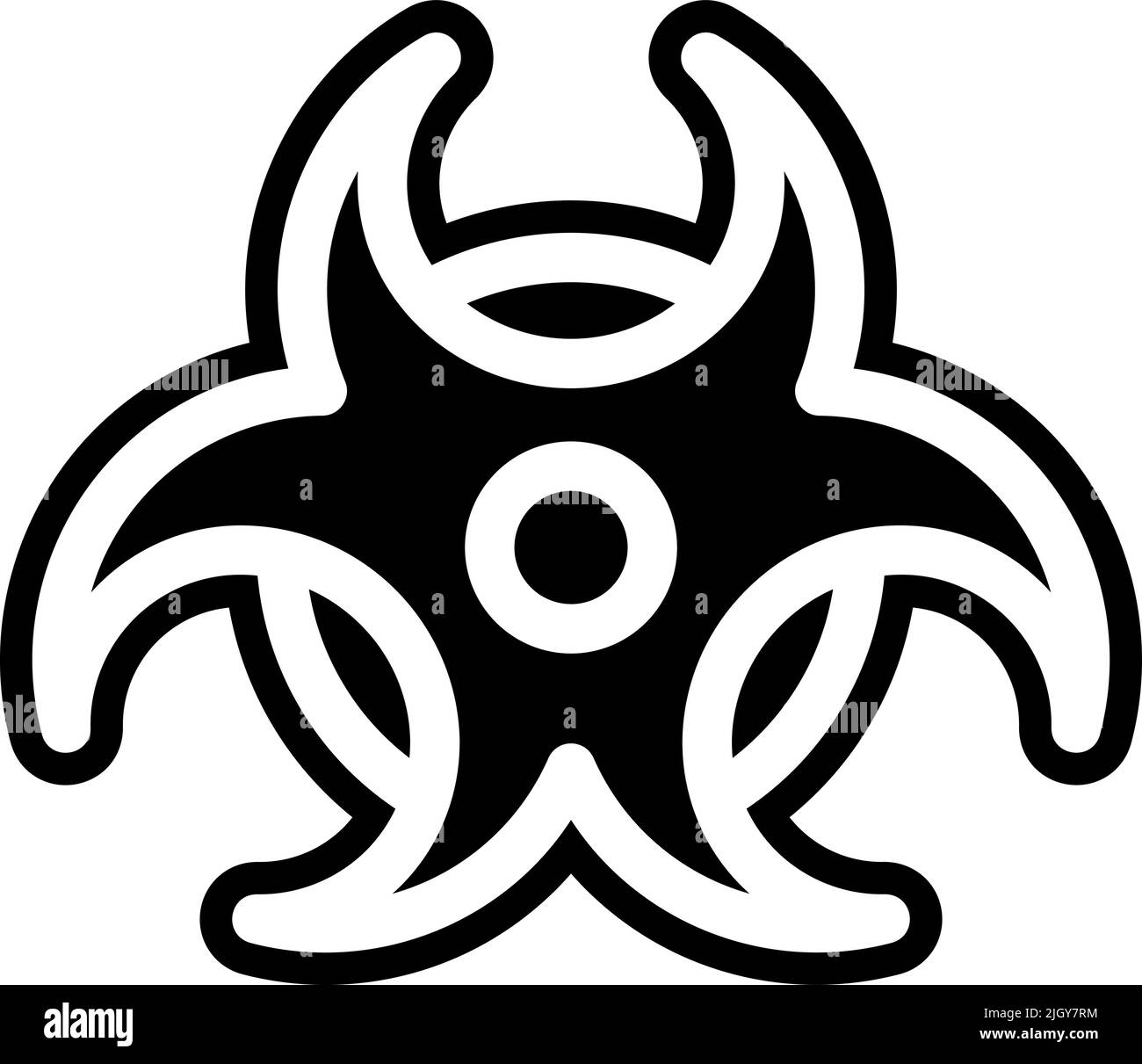 Protective equipment biohazard sign icon Stock Vector Image & Art - Alamy