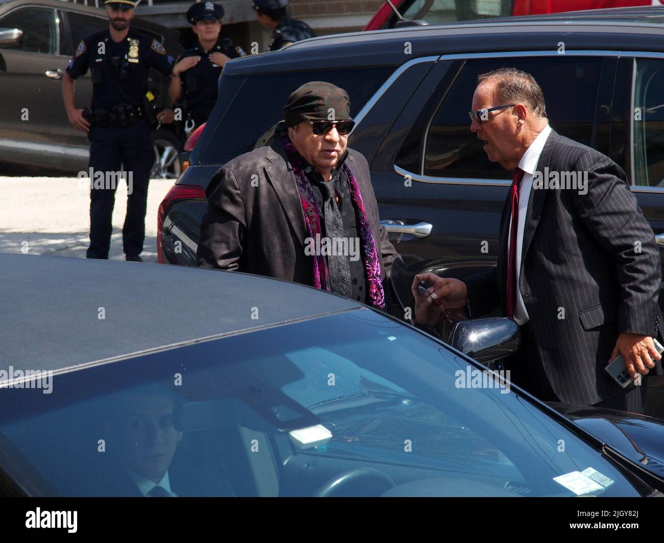 July 13, 2022, New York, New York, USA: July 13, 2022 NEW YORK .Funeral ...