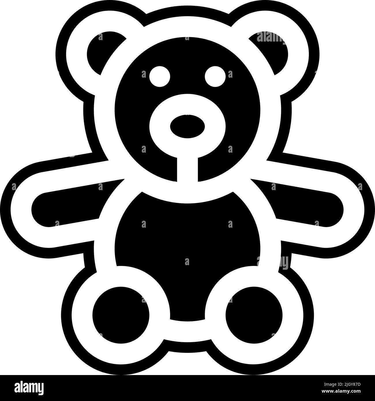 Teddy bedroom Black and White Stock Photos & Images - Alamy