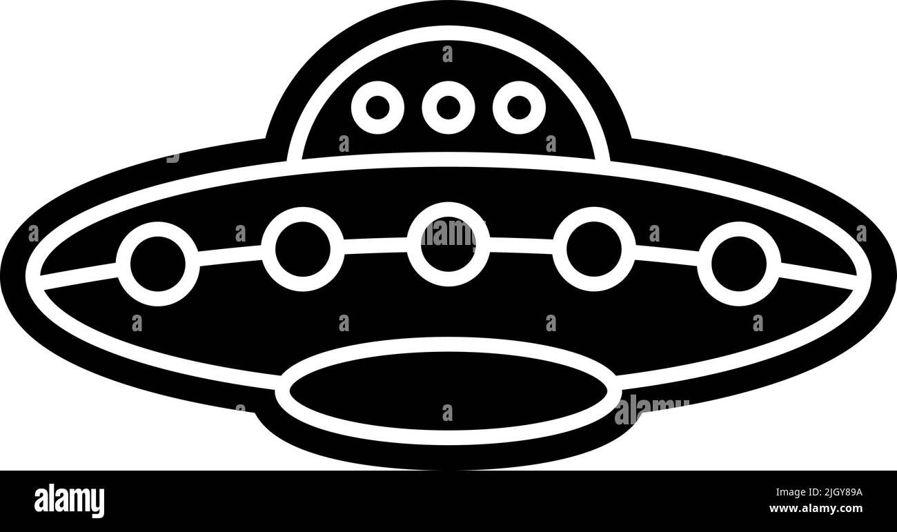 Space ufo icon Stock Vector Image & Art - Alamy