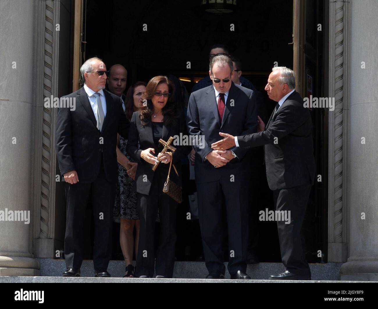 July 13, 2022, New York, New York, USA: July 13, 2022 NEW YORK .Funeral ...