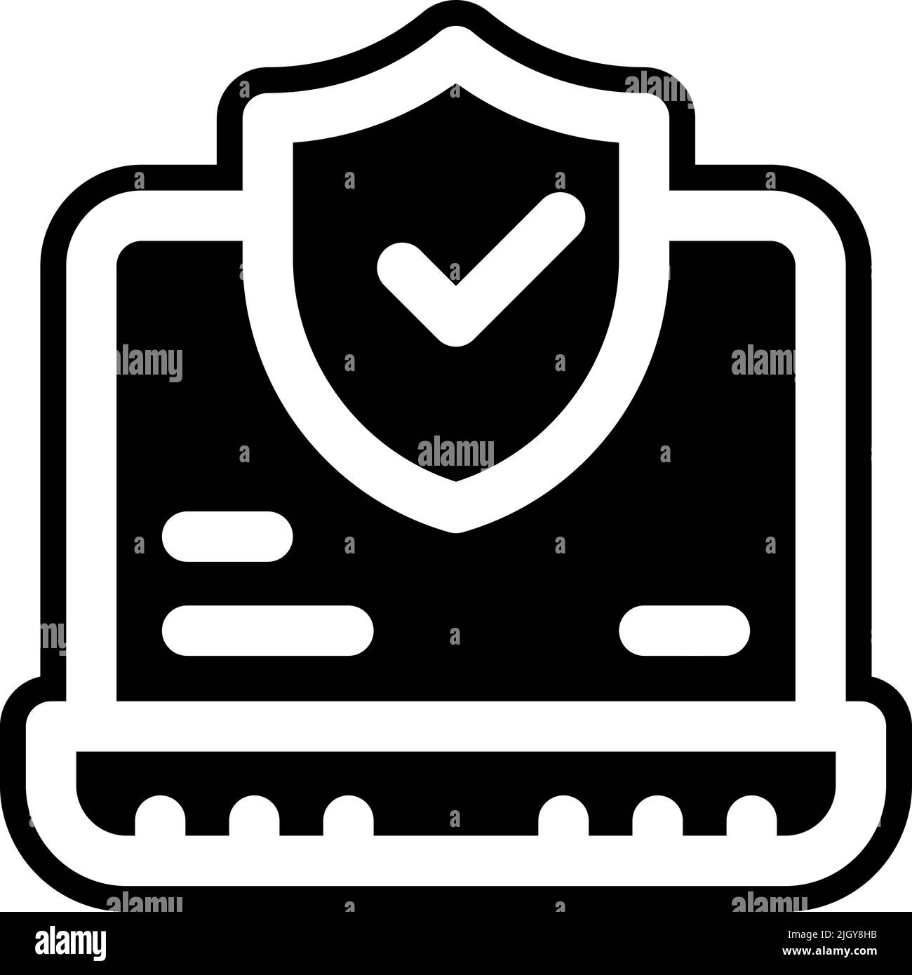 Protection and security icon Stock Vector Image & Art - Alamy