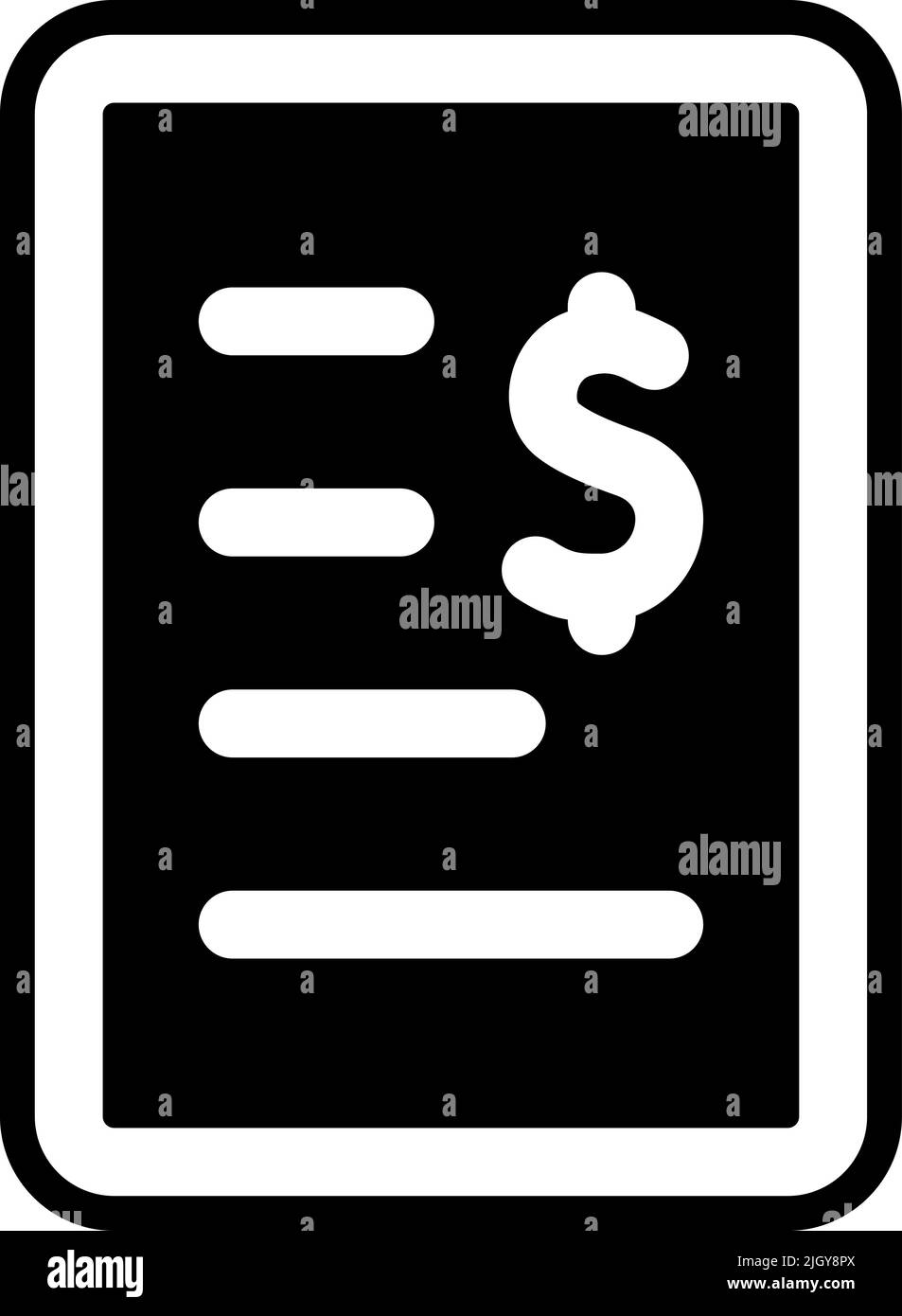 Retail invoice icon Stock Vector Image & Art - Alamy