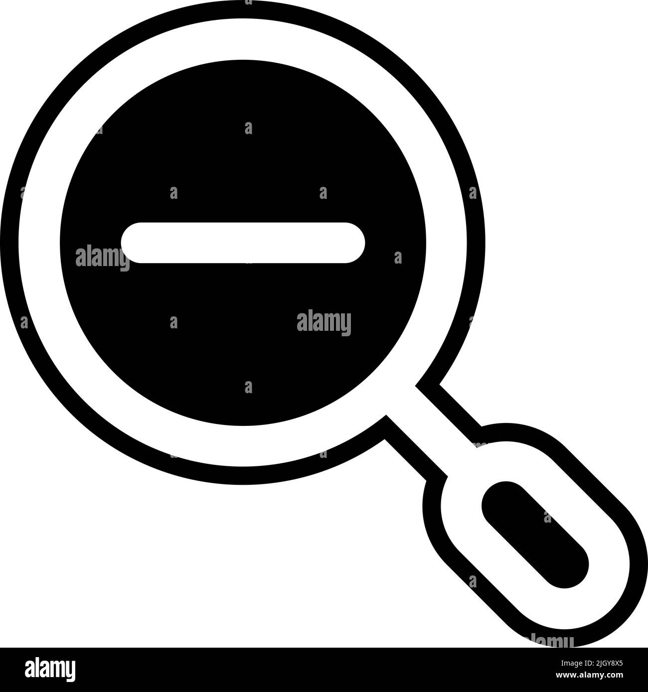 Web buttons zoom out icon Stock Vector Image & Art - Alamy