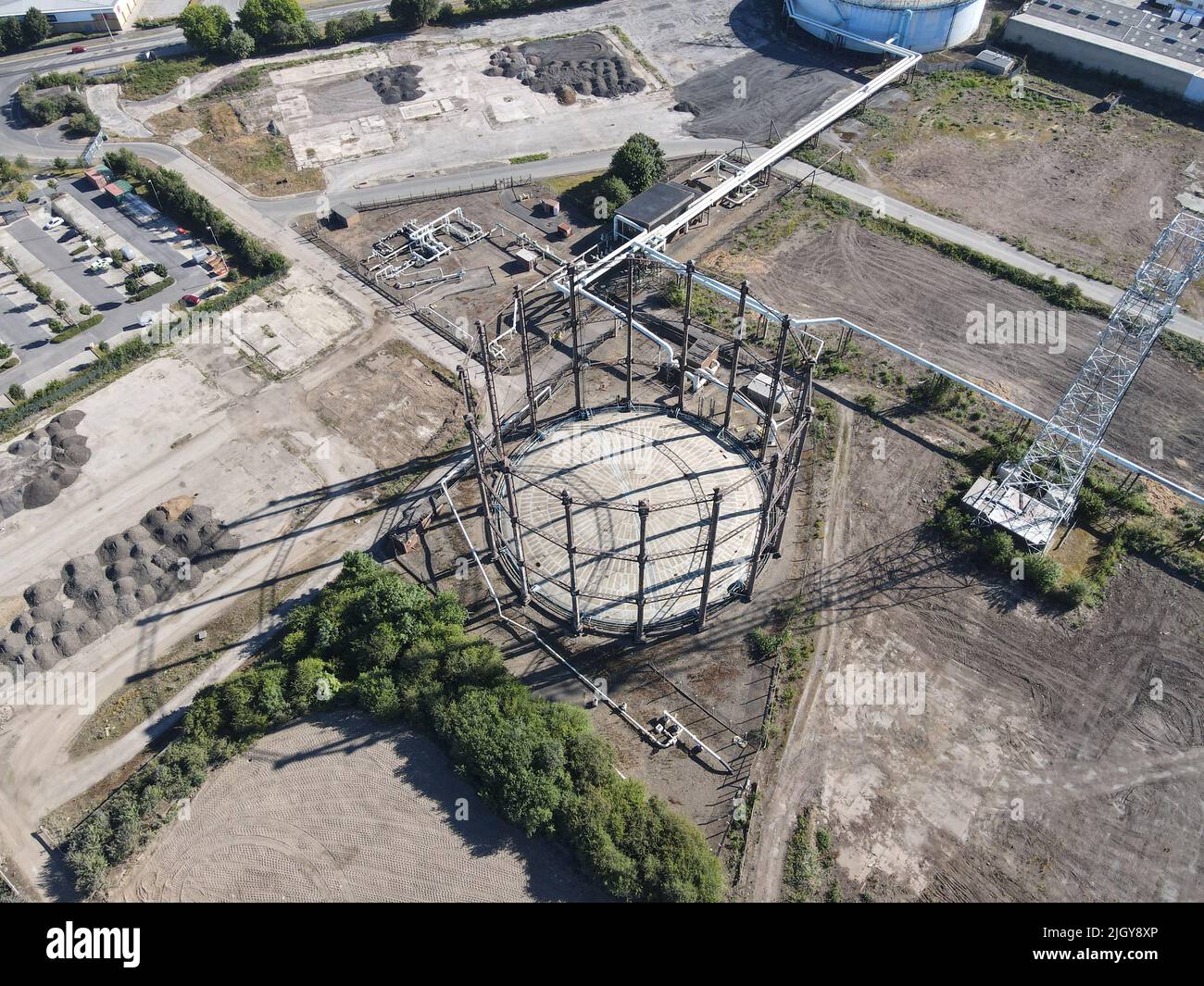 Gasometer framework hi-res stock photography and images - Alamy