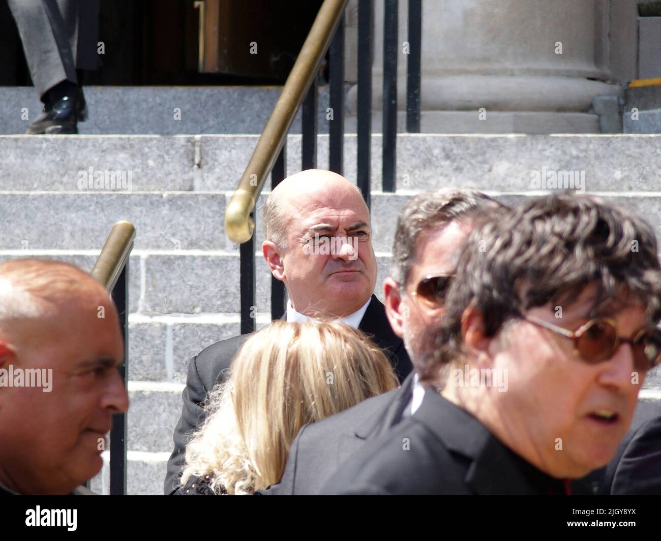 July 13, 2022, New York, New York, USA: July 13, 2022 NEW YORK .Funeral ...