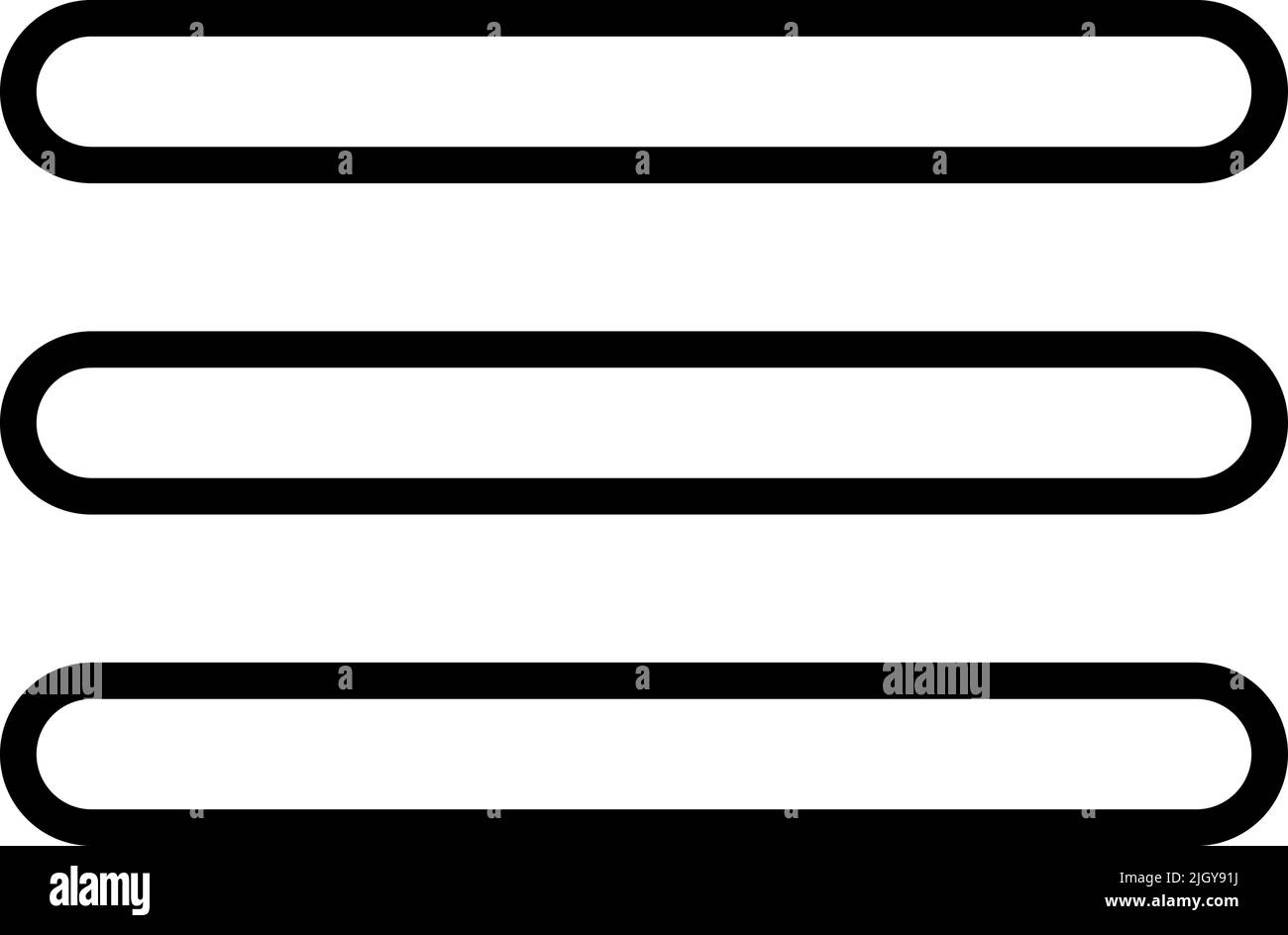 Web buttons open menu icon Stock Vector Image & Art - Alamy