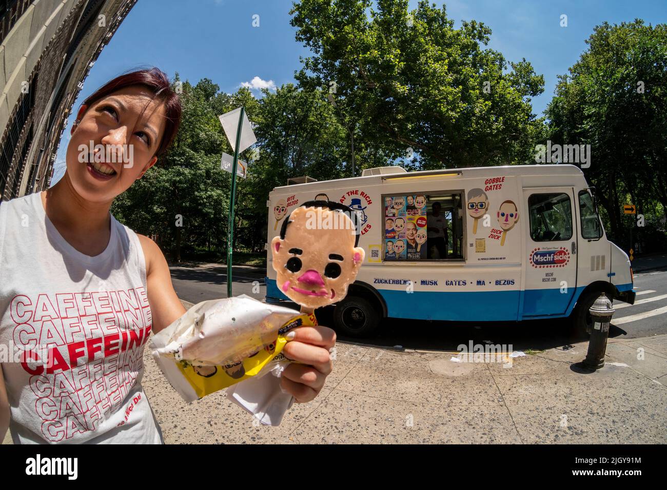 Popsicle truck hi-res stock photography and images - Alamy