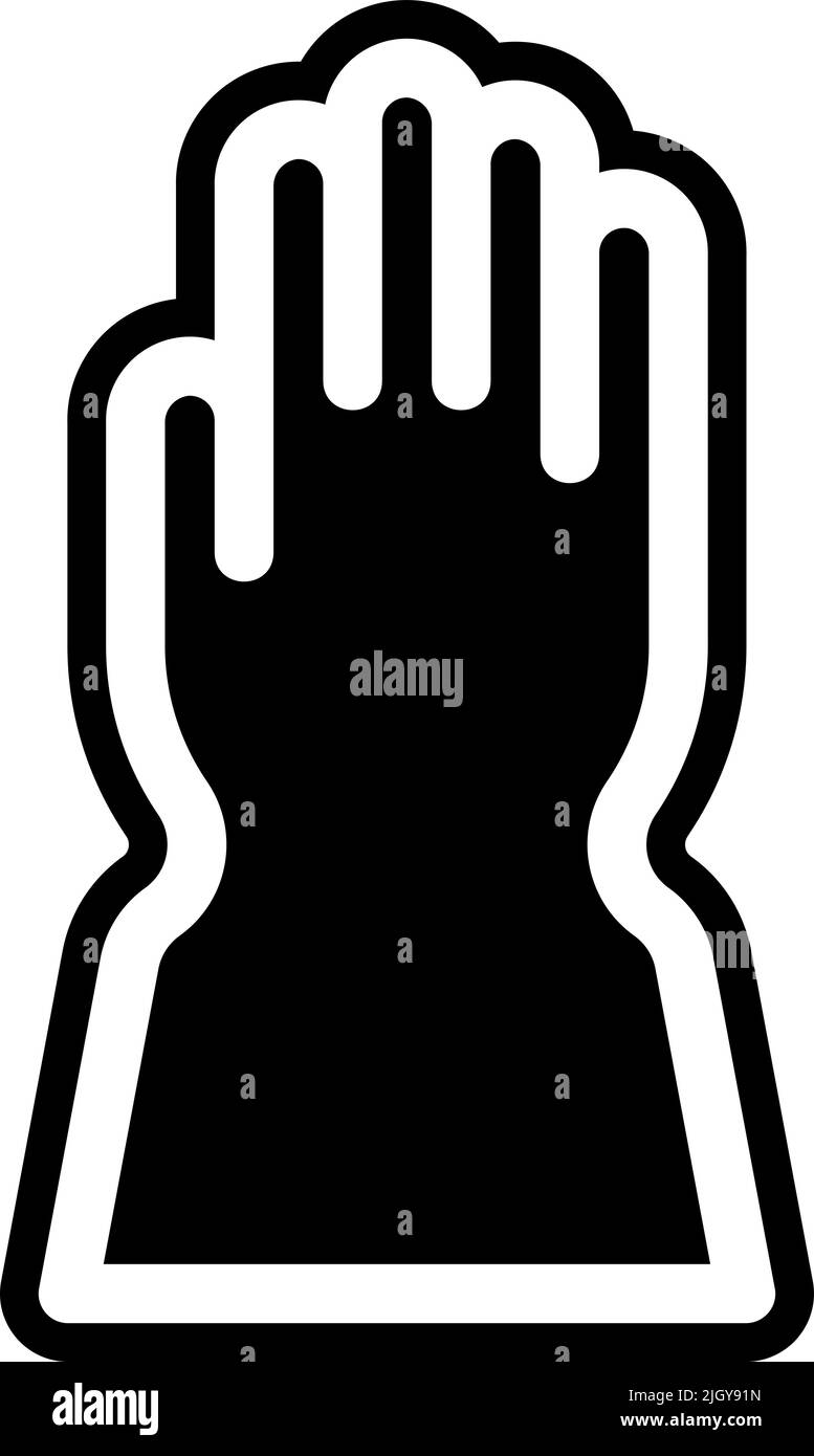 Protective gloves safety glasses Black and White Stock Photos & Images - Alamy