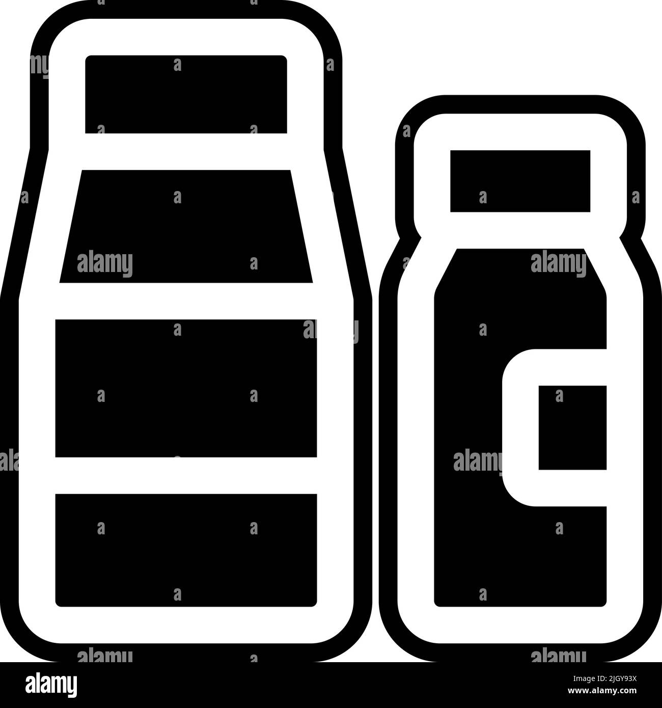 Retail dairy icon Stock Vector Image & Art - Alamy