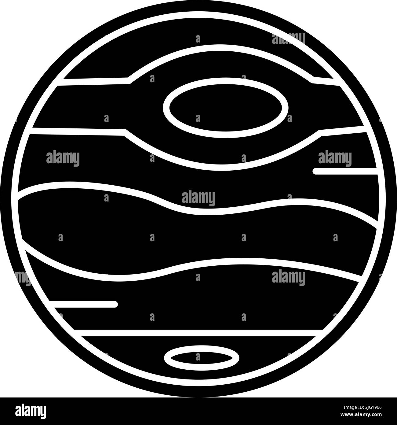 Planet solar system neptune Black and White Stock Photos & Images - Alamy