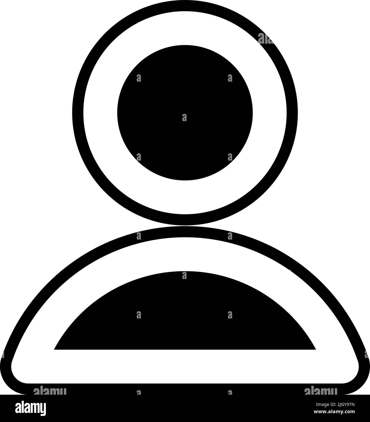 Web buttons user icon Stock Vector Image & Art - Alamy